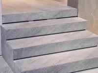 China Anti-Slip Stone-Like Porcelain Pool Tiles 20mm Thickness Water Absorption 0.5% Bullnose Edge for sale