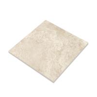 China Stone Imitation Texture 600x1200mm Silver Travertine Look Porcelain Floor Tile for Pool 20mm for sale
