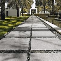 China 2cm Thickness Outdoor Concrete Granite Floor Tile 600x1200mm for Pool Patios for sale