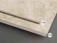 China Porcelain Pool Border Tile Travertine Look 60x60 Floor Tiles 20mm Thickness for sale