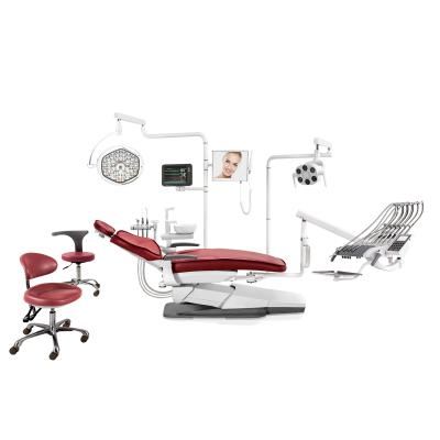 China Dental Regional FN-A4(U) American Style Top Mounted Modern Dental Chair General Purpose Instrument Tray Hospital Furniture NEW Best for sale