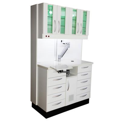 China Dental Hospital Regional Dental Clinic Dental Cabinet 12 Clock Cabinet Quartz Stone for sale