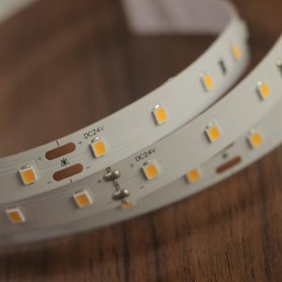 China ERP 2835 70LEDs Per M WHT 3000K CRI90 DC 24V 4.8W/M 5 Years Warranty for sale