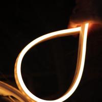 China IP68 Neon Light Warm White 3500K Dot Free Polyurethane Neon 6.5mm X 12mm for sale