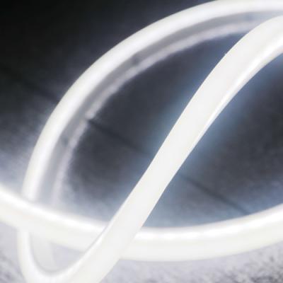 China Tunable White 2700K 6000K LED Strip Neon Flex Rope Light 3 Side Emitting Top Bend for sale