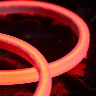 China 10W IP68 RGB LED Strip Polyurethane Neon 10mm x 10mm 3 Side Emitting for sale
