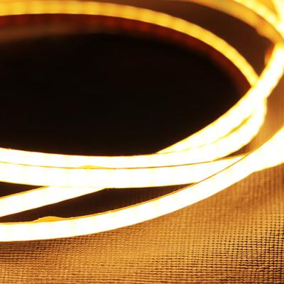 China Dual Color COB LED Strip Light Slim Size 4mm Indoor for sale