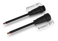 China Aston EVIS WHT 2 Pin Led Connector IP67 for sale