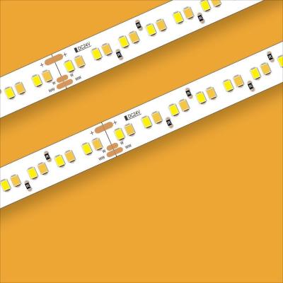 China CCT Ribbon ERP SMD LED Strip light 2835LED Tunable White 256leds Each Meter for sale