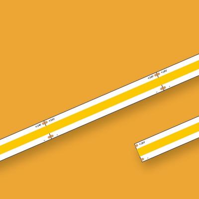 China ERP Compliant COB Tape Strip Ribbon Light In 10mm With CRI90 Dot Free Lighting Effect for sale