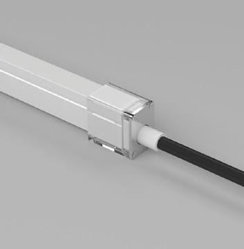 China LED Neon Integrated End Cap For Aston 1220 Strip Light for sale