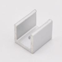 China Aluminium Neon Flex Mounting Clips For Led Black Neon for sale