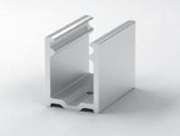 China Aluminium Neon Flex Mounting Clips For Led Black Neon for sale