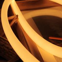 China 3D Bending 24V 360 Deg Luminous Uniformity LED Strip Light White IP65 Waterproof for sale