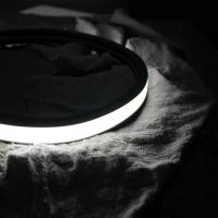 China Matt Black Surface Top Bending Outdoor Silicone Neon Strip IP67 DC24V Waterproof for sale