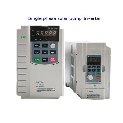 China 3HP 10A Single Phase Solar Pump Inverter with 99.5% MPPT Efficiency 220V 0.75-4KW Range for sale