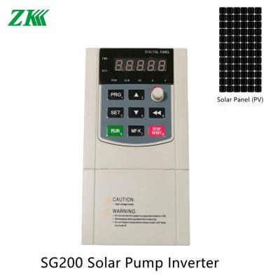China SG200 0.75kW to 5.5kW MPPT Solar Pump Inverter with 99.7% Efficiency for AC Pump Control for sale