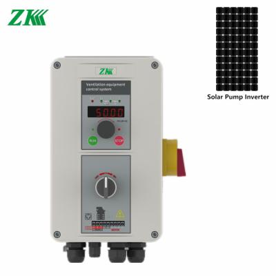 China 3HP MPPT Solar Pump Inverter PV100-2S-2.2 | 100-450VDC Input | 0.4-2.2kW Power Range | IP65 Waterproof for sale