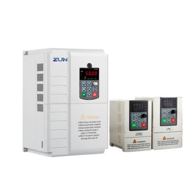 China ZUN/ZK S100-2K2GB-2S-M 2.2KW Single Phase to Three Phase VFD Variable Frequency Converter 220V for sale