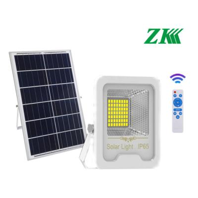China ZK-TL Series 50W-200W Outdoor Solar Flood Lights IP67 Waterproof with 6500K Daylight for Garden Security for sale