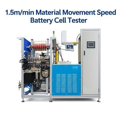 China 1.5m/min Material Movement Speed Battery Cell Tester Includes After-Sales Service and Free Spare Parts for sale