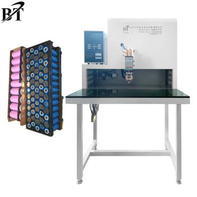 China Pneumatic Battery Pack Spot Welder 18650 21700 26650 With LCD Display for sale