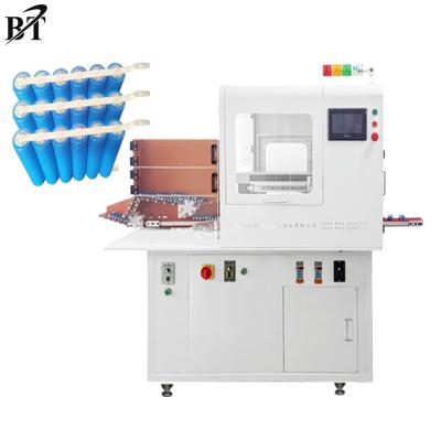 China PLC Fully Automatic Spot Welding Machine For Battery Pack 220kg for sale