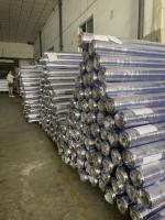 China Moisture Proof PVC Film Roll Transparent Soft Blue Plastic Film For Agriculture for sale