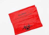 China High Strength Polyethylene Autoclavable Biohazard Bag With High Temperature Tag for sale