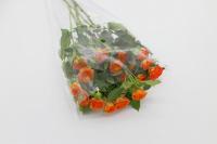 China Automatic Triangle Plastic Cone Bag Packaging Fresh Flower Sleeve Wicket Custom Logo Printing for sale