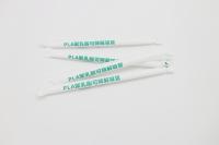 China Disposable Biodegradable Paper Cocktail Straws Drinking Eco Bamboo Fiber for sale