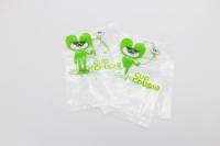 China Drink Bubble Milk Tea Plastic Carry Bag 20 Micron Side Gusset For Carrier Single Cup for sale