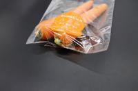China Transparent OPP Packaging Bag Fresh Fruit Vegetables Packaging Breathable Plastic Bag for sale