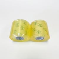 China 70mm 150mic Pvc Stretch Film Green PVC Mini Electrical Wire Stretch Film for sale