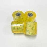 China 70mm 150mic Pvc Stretch Film Green PVC Mini Electrical Wire Stretch Film for sale