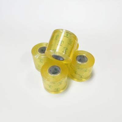China Customized Recycled Pvc Wrapping Film Pe Lldpe Clear Pallet Packing Cast Stretch Wrap Film for sale