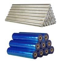 China 2500cm Width PVC Film Roll With Glossy Clear PVC Sheeting Plastic Vinyl Fabric for sale