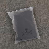 China Biodegradable Plastic Zip Lock Clothing Packaging Bag Clear Ziplock Bags for sale