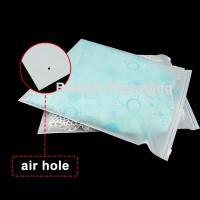 China Sealing Handle Offset printing Clear Ziplock Bags With Customized Thickness for sale