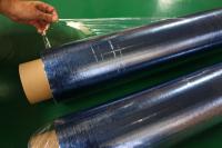 China PVC Transparent Sheet Cut to Size Mattress Roll Pack in Various Colors Glossy/Matte Finish for sale