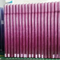 China Recyclable Furniture Wrapping Film 245cm Width Red Transparent Plastic Roll No Glue for sale