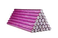 China Recyclable Furniture Wrapping Film 245cm Width Red Transparent Plastic Roll No Glue for sale
