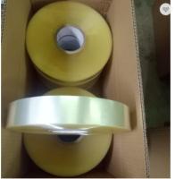 China Protective Clear Self Adhesive Film PVC Flexible Plastic Sheet OD 240mm 42mm Width for sale