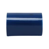 China Customized Cling Plastic Protective Film PVC Blue 35mm Width Electrostatic 0.1mm Thickness for sale