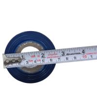 China Customized Cling Plastic Protective Film PVC Blue 35mm Width Electrostatic 0.1mm Thickness for sale