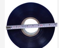 China 50mm Width Blue Stretch Wrap Plastic Film 150mic Thickness OD 240mm for sale