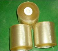 China Electrostatic Mini Stretch Wrap PVC OD 65mm Cling Film Roll For Wire Cable for sale