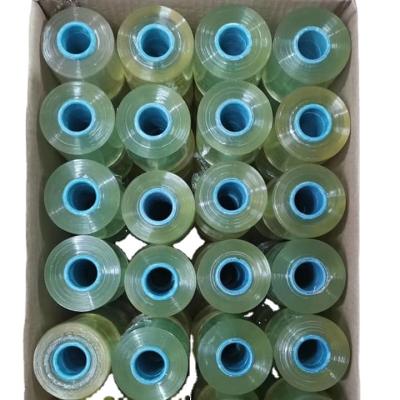 China 130mic Industrial Plastic Wrap Roll 250mm Width Cling Film Wrap OD 65mm for sale