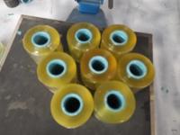 China 0.03mm Thickness Plastic PVC Wrapping Film OD 65mm For Cable Coils Packing for sale