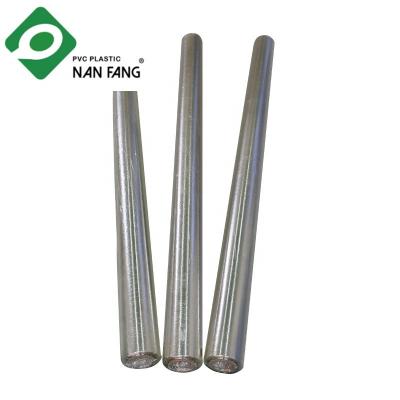 China Transparent Super Clear PVC Sheet Packing Roll blue 28 - 42 PHR For mattress for sale